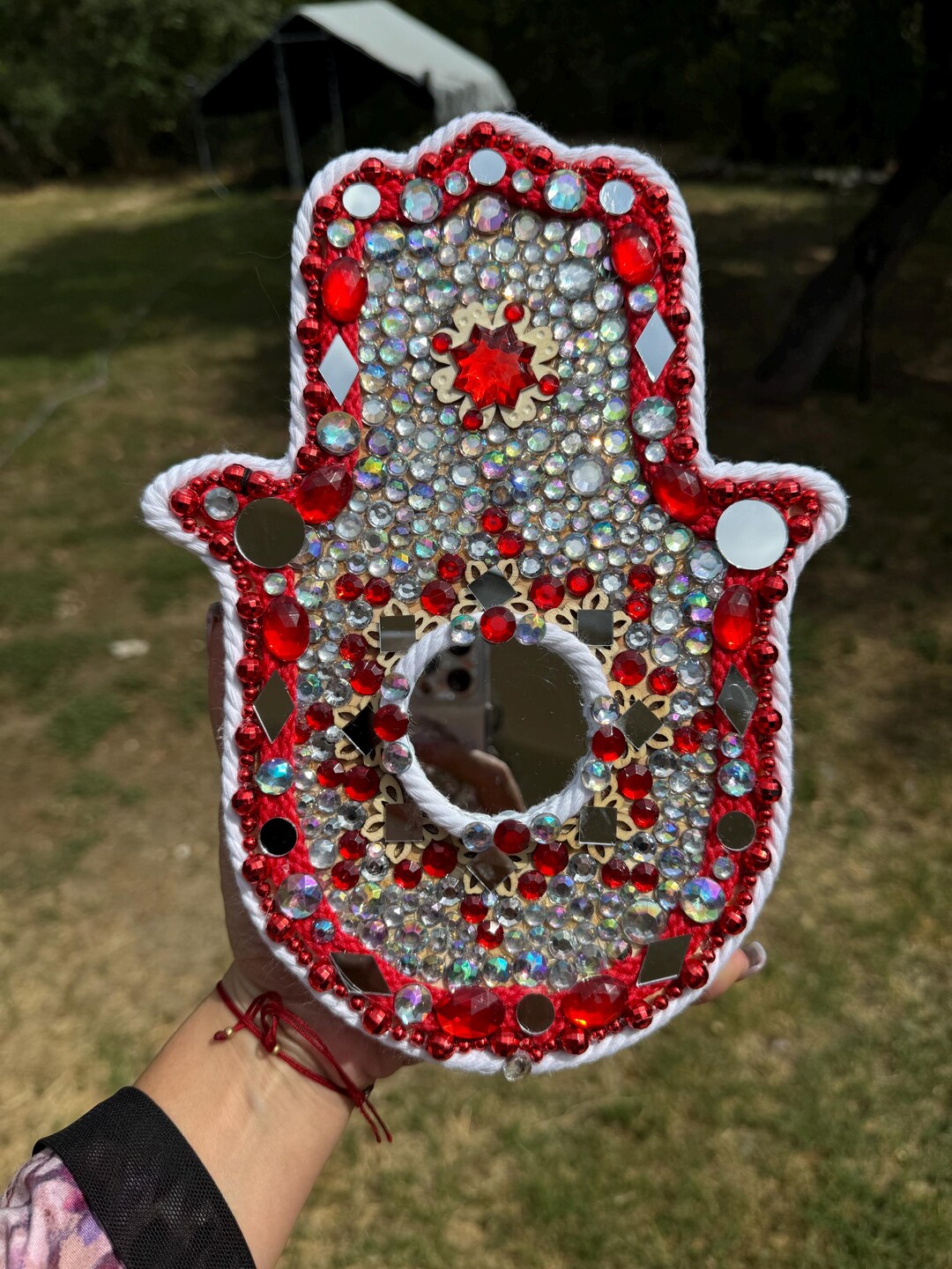 Hamsa Little Mirror - Etsy