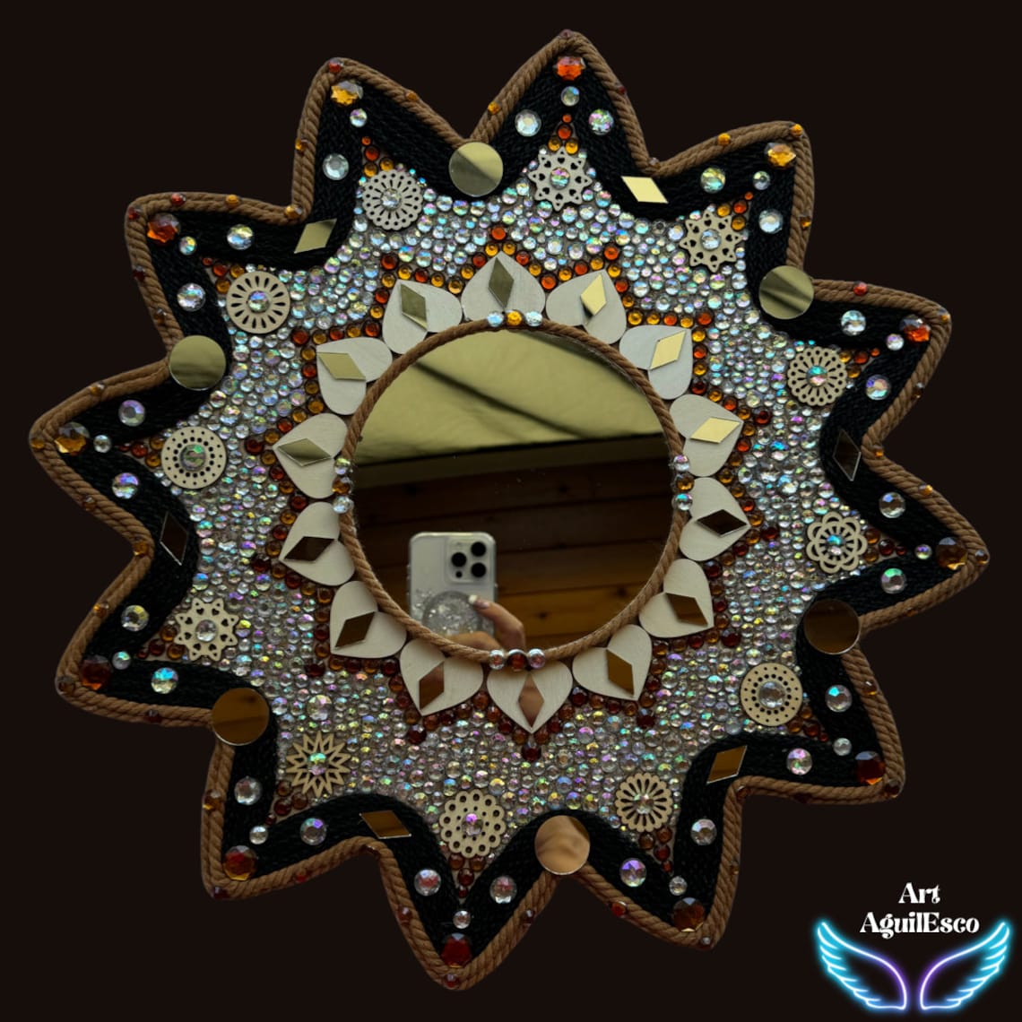 Handmade Star Type Mirror! - Etsy