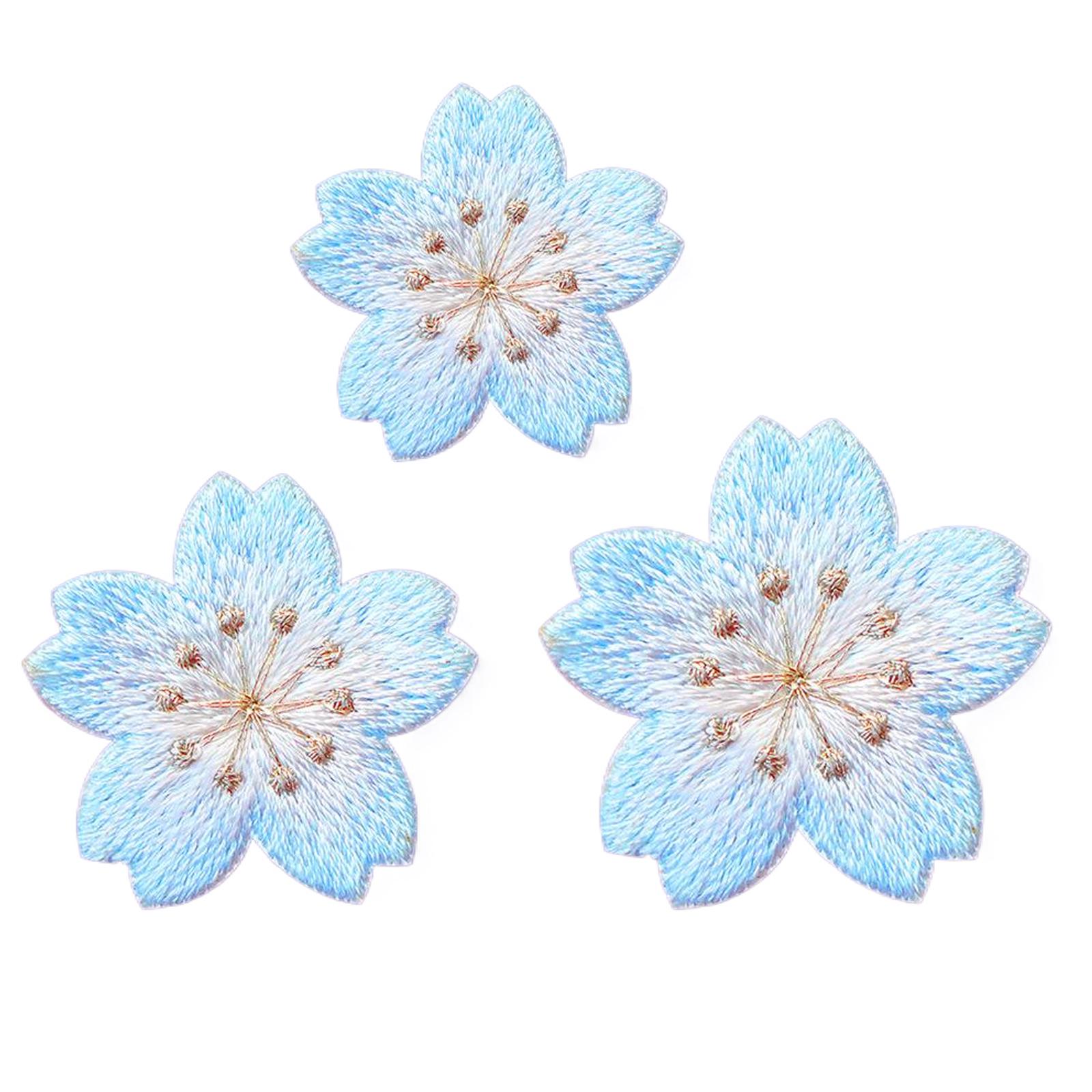 Flower Embroidered Patch,flower Applique Patch,iron on Flower Patch ...