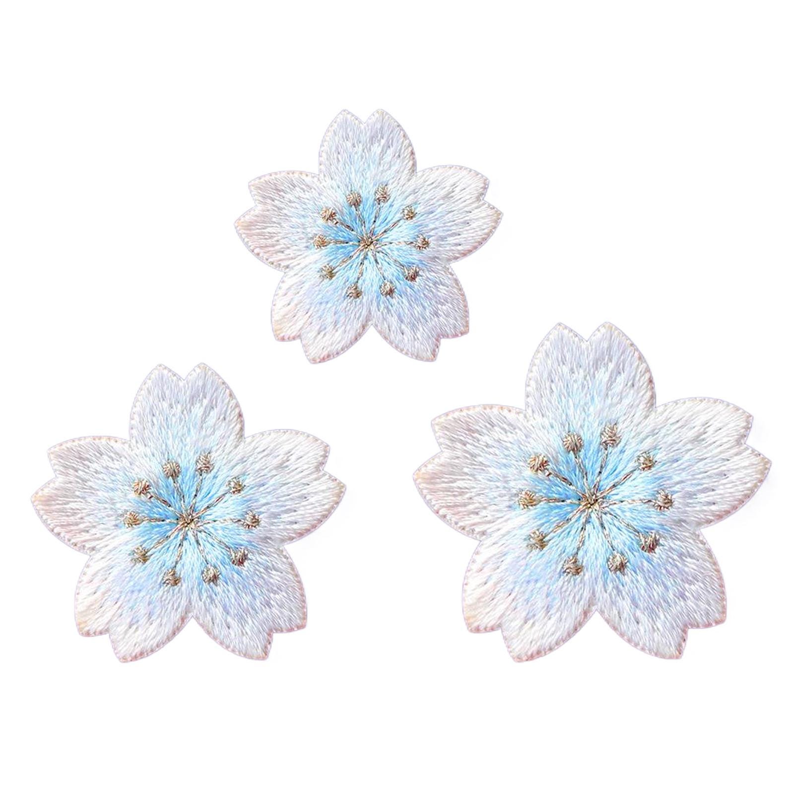 Flower Embroidered Patch,flower Applique Patch,iron on Flower Patch ...