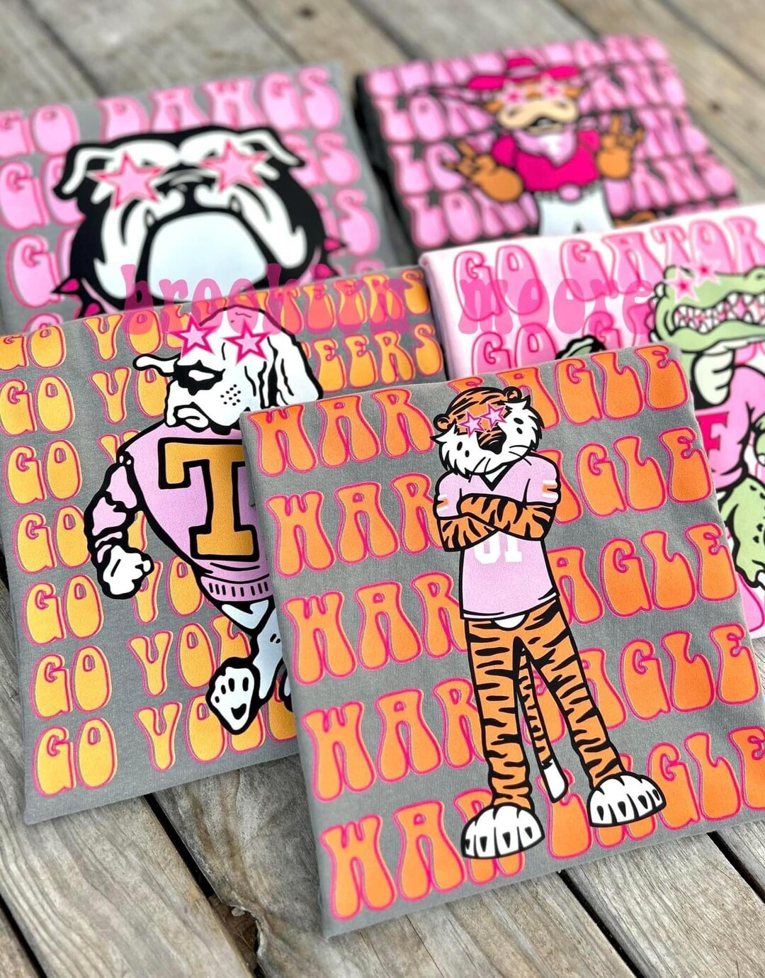 Comfort Colors Preppy Team T-shirt - Etsy