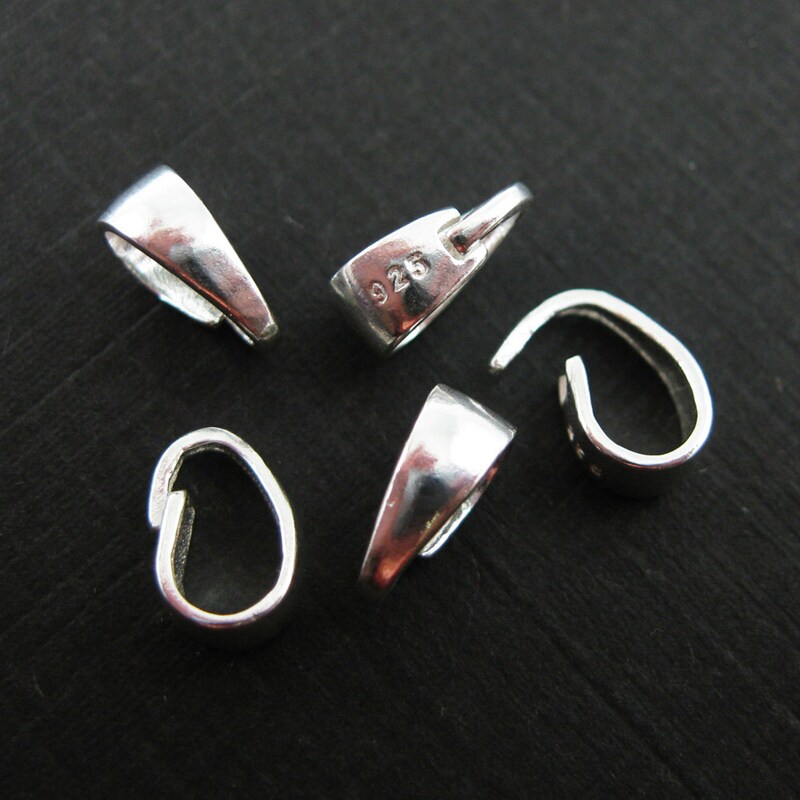 Sterling Silver Bail - Etsy