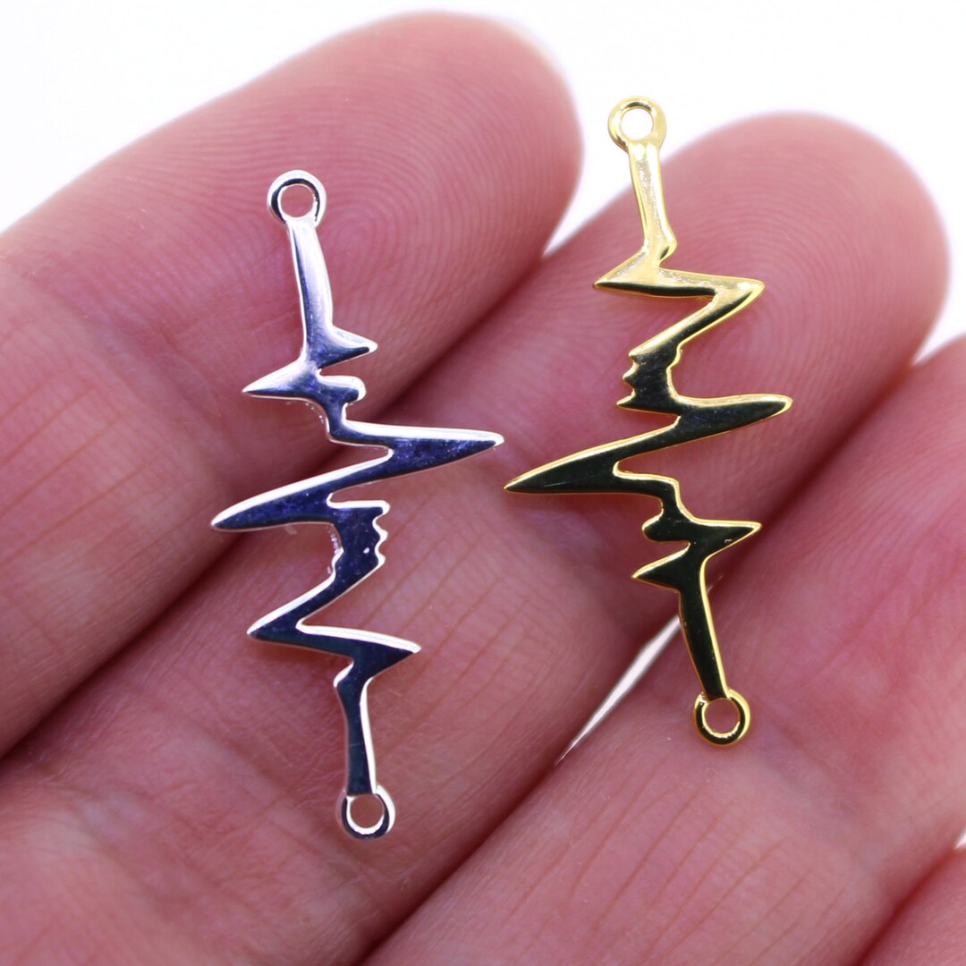 Permanent Jewelry Charm Connectors-sterling Silver or Gold Over ...