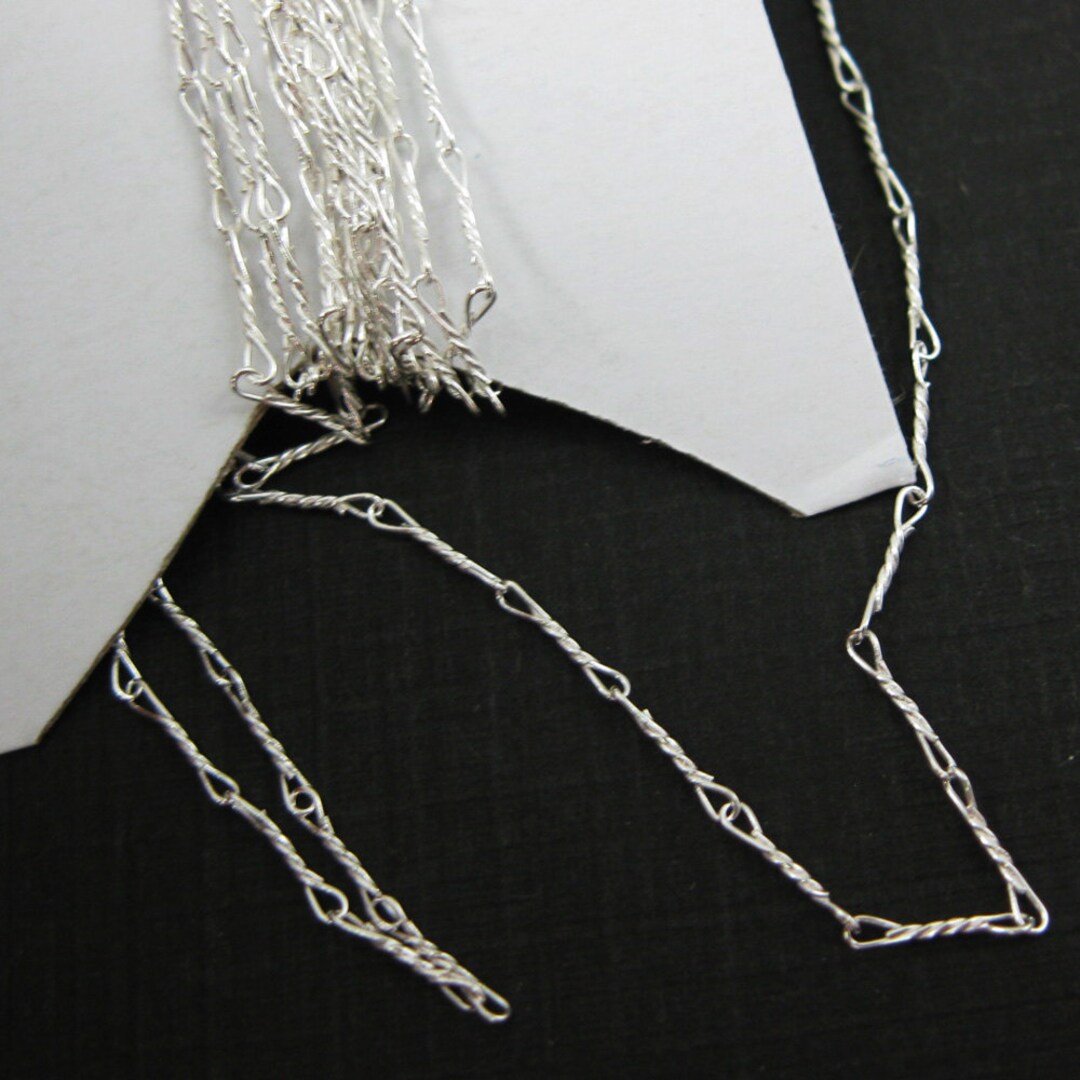 Sterling Silver Chain-sterling Silver Bulk Chain-beading Chain,jewelry ...