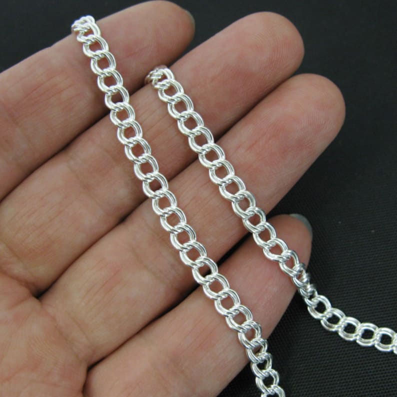 Sterling Silver Chain Sterling Silver Bulk Chain Wholesale | Etsy