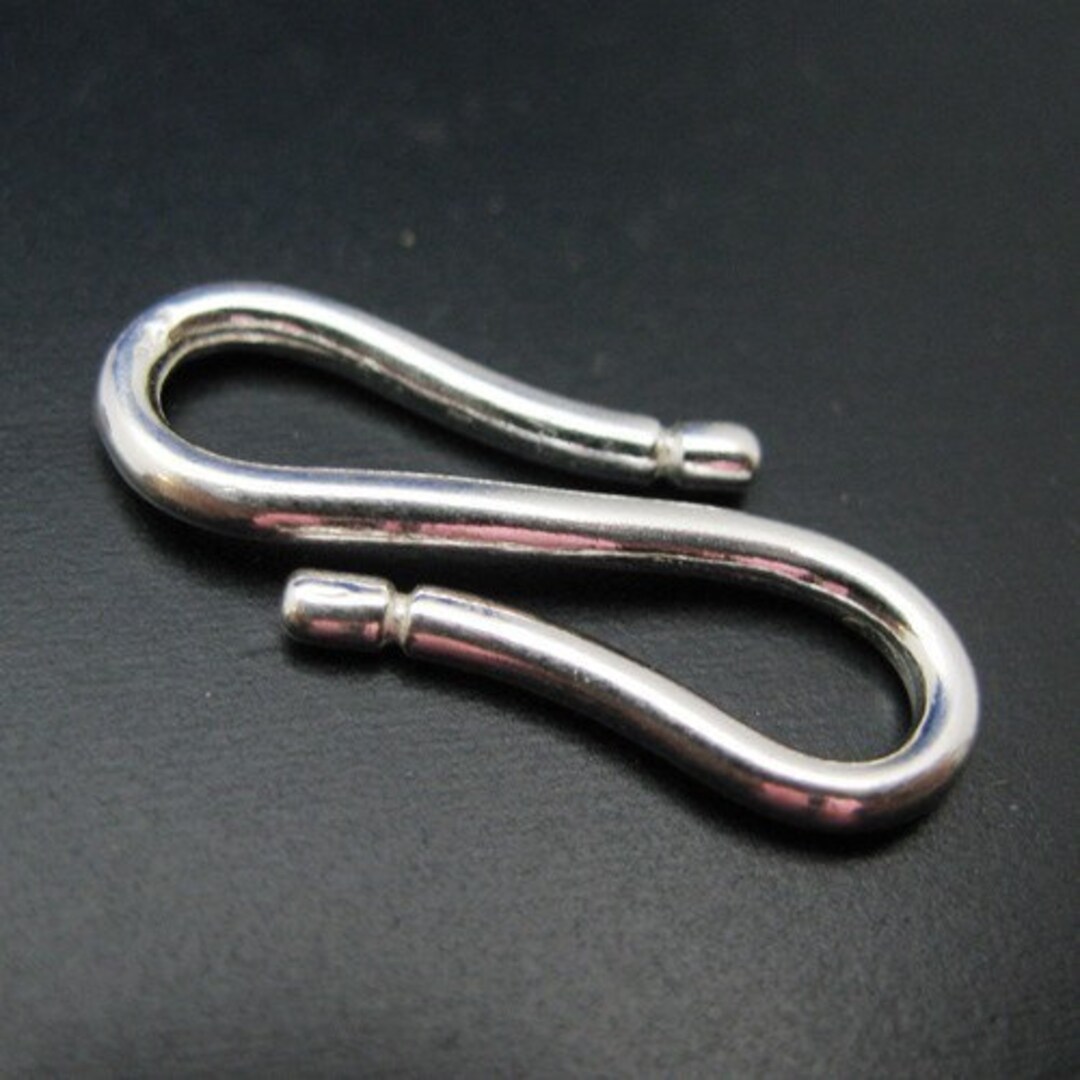Sterling Silver S Shape Clasp Solid Style 3 Pcs SKU: - Etsy
