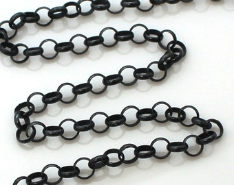 Sterling Silver Oval Rolo Chain S925 Silver Oval Belcher - Etsy