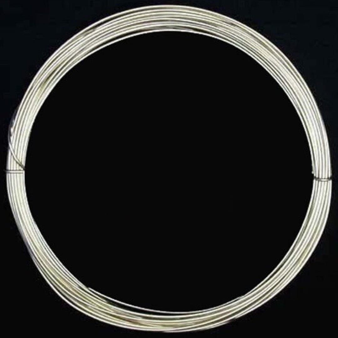Sterling Silver 26 Gauge Half Hard Round Wire for Jewelry Making -bulk ...