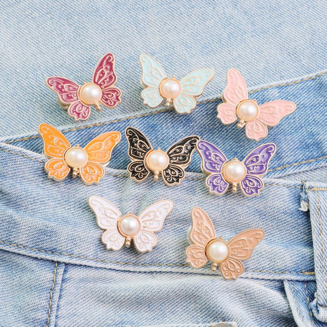 Eye Clip Clasp Pins for Pant/skirt - Jeans Waist Buckle, Cardigan Clip ...