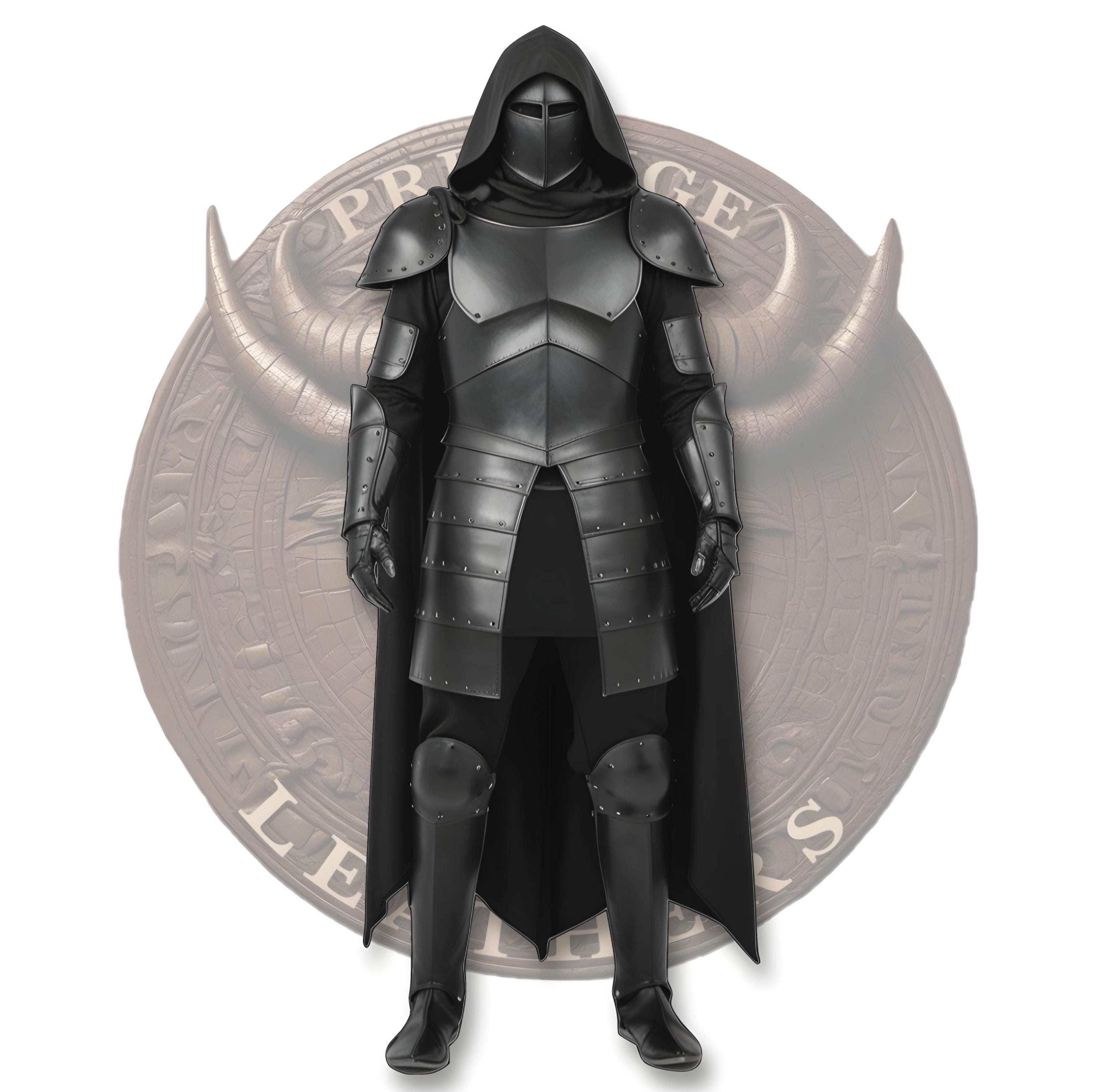 Handmade Leather Armor Ensemble for Medieval Knights - Medieval Armor ...