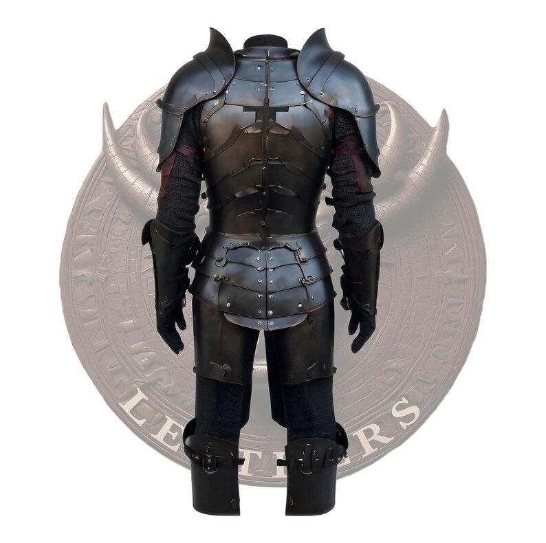 Handcrafted Leather Armor Set – Medieval Warrior Protection - Full ...