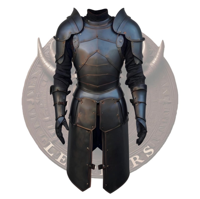 Handcrafted Leather Armor Set – Medieval Warrior Protection - Full ...