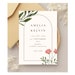 Spring Wedding Invitation - Etsy