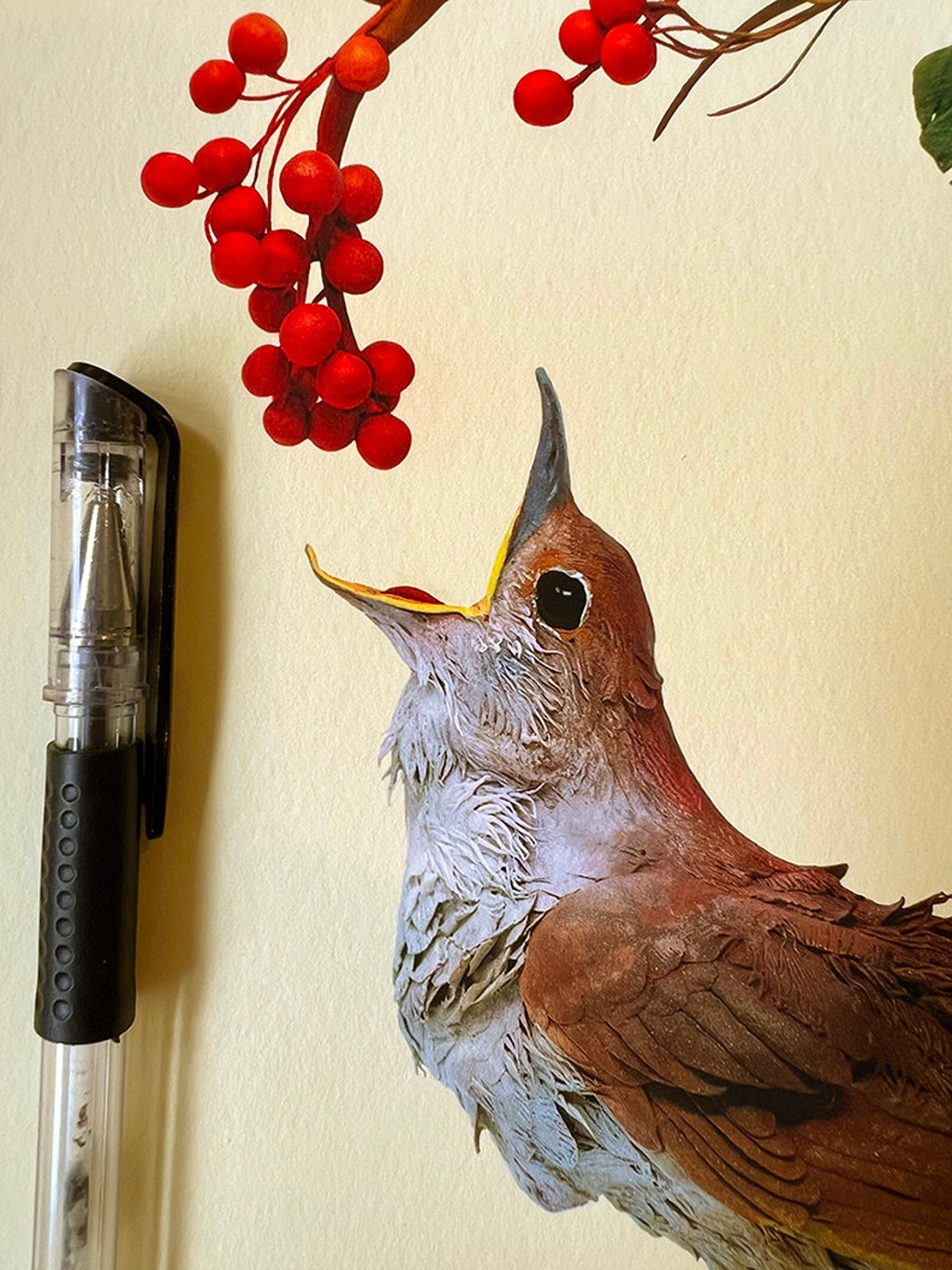 Nightingale - Original Giclee Edition Print - 13x19" - Etsy