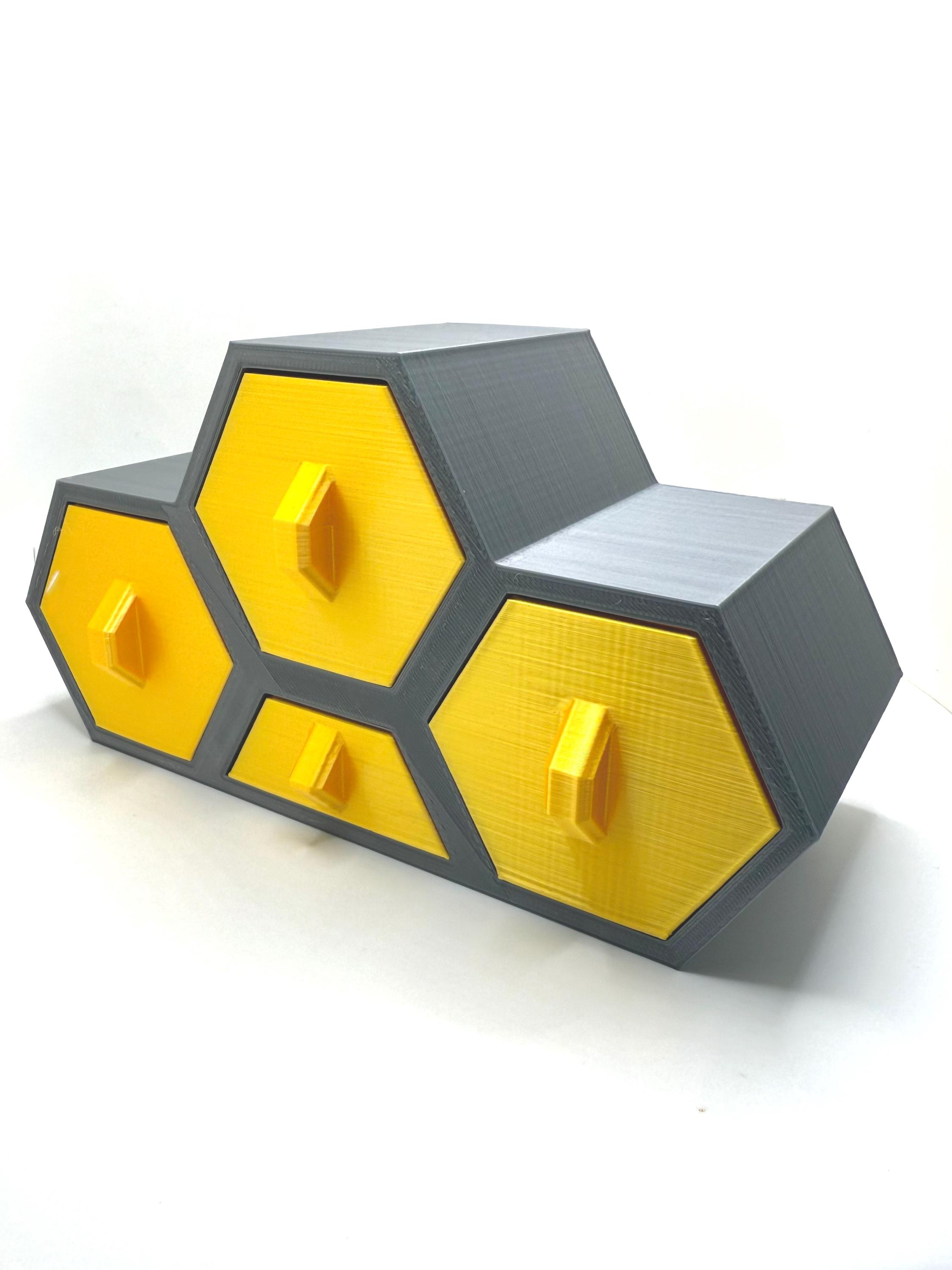 Hexagon Desk Organizer - Etsy