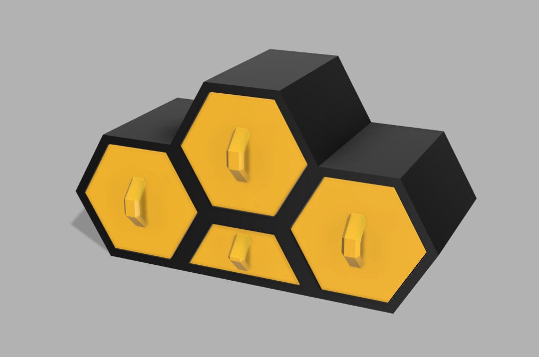Hexagon Desk Organizer - Etsy