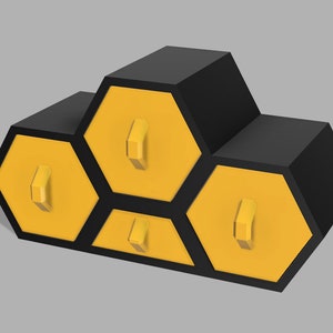 Hexagon Desk Organizer - Etsy
