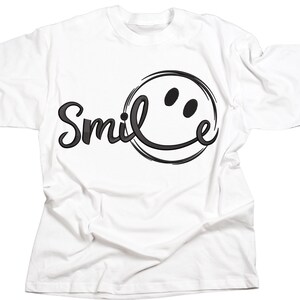 Smile Face Embroidery Design – Happy Face Machine Embroidery File - Etsy
