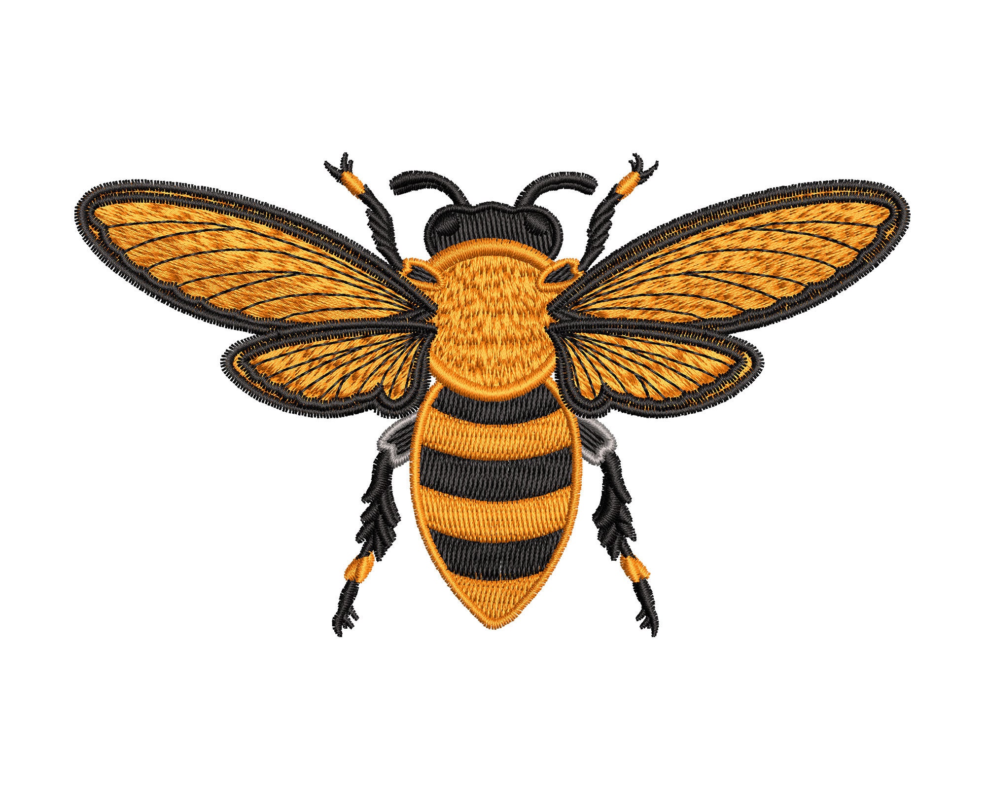 Bee Embroidery Design. Bug Embroidery Design . Insect Machine ...