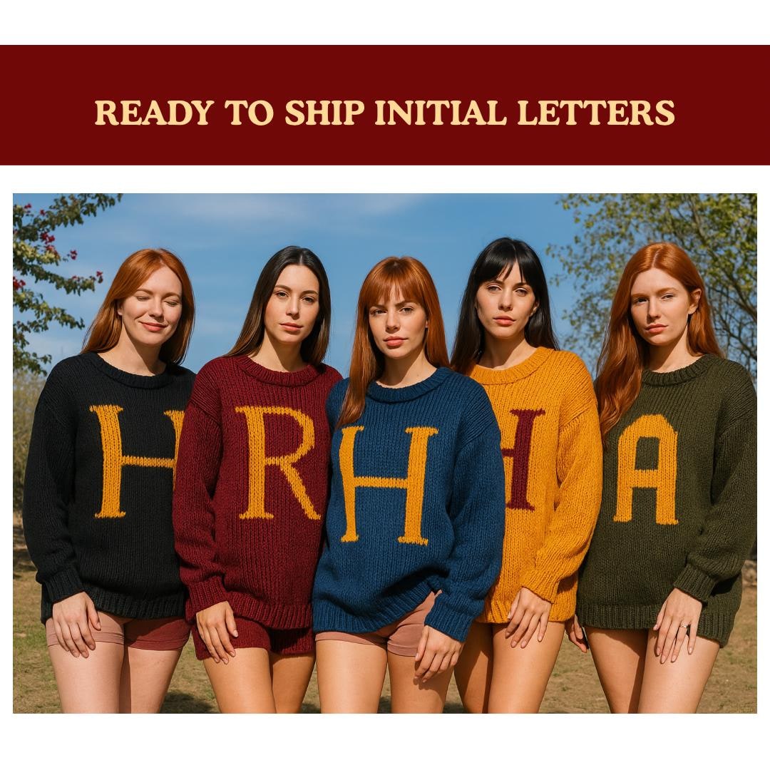 Weasley Christmas Sweater, Harry Potter Sweater, Personalized With ...