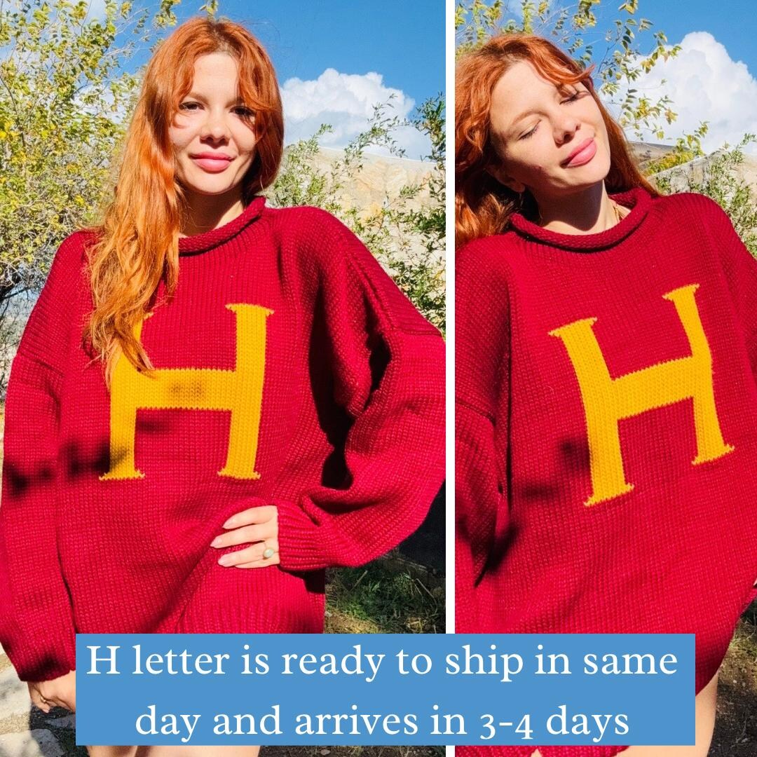 Weasley Christmas Sweater, Harry Potter Sweater, Personalized With ...