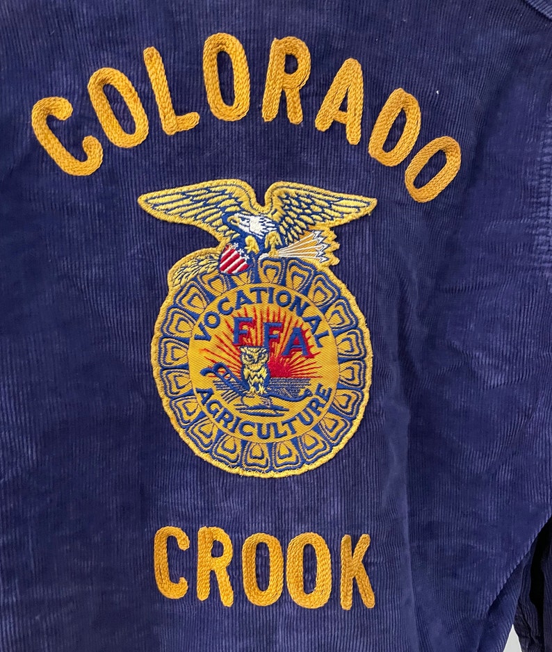 50's FFA Farmers Jacket Vintage Earliest Model With Triangle Tag - Etsy