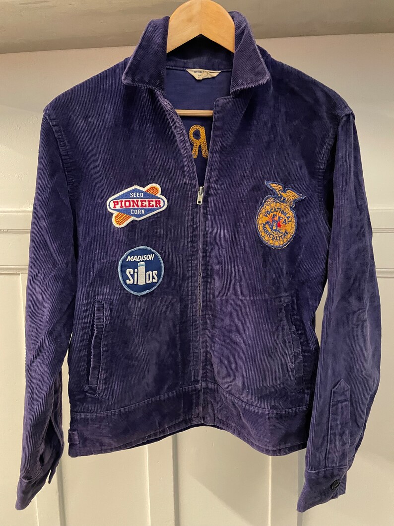 50's FFA Farmers Jacket Vintage Earliest Model With Triangle Tag - Etsy