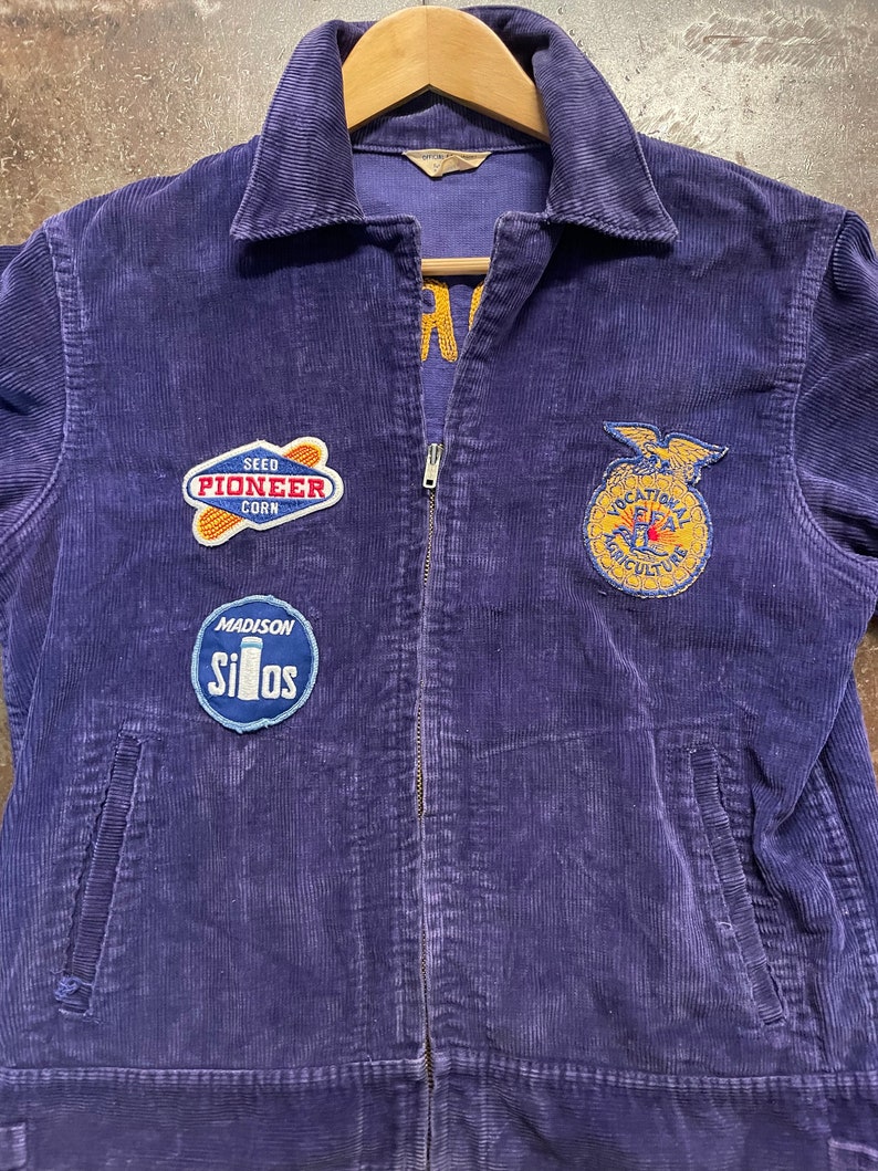 50's FFA Farmers Jacket Vintage Earliest Model With Triangle Tag - Etsy