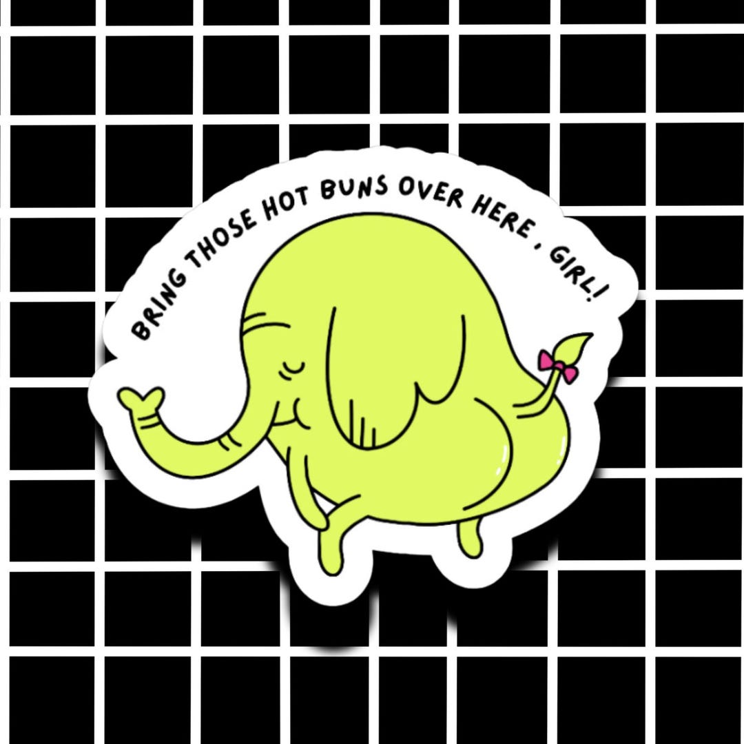 Tree Trunks Twerking Adventure Time Die-cut Stickers, Decals, Laptop ...