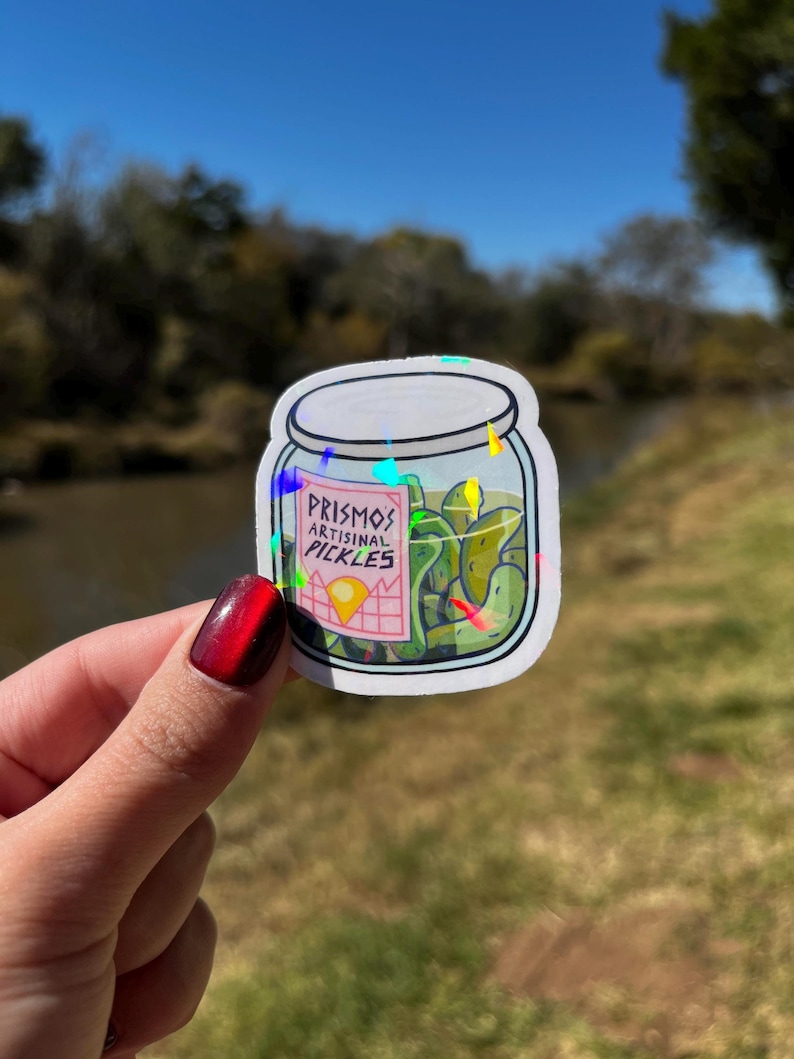 Prismo's Pickles Vinyl Sticker Prismo Adventure Time Stickers Cartoon ...