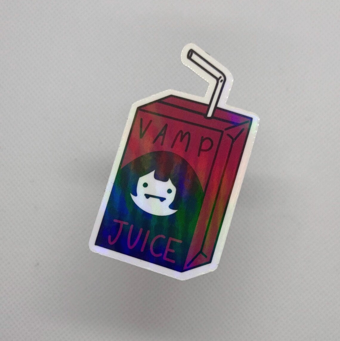 Marceline the Vampire Queen Vamp Juice Water-resistant Handmade Vinyl ...