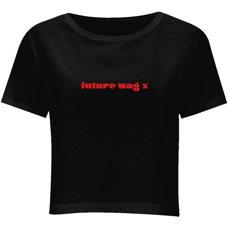 Future WAG Euro 2024 Crop Top Funny England Women Unisex T-shirt Cute ...