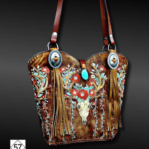 Cowboy Boot Purse - Etsy