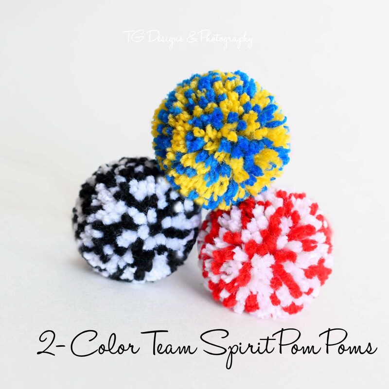 Yarn Pom Poms - Etsy