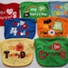 PERSONALIZED Baby's First Bib Set, 7 Adorable Appliqued Baby or Toddler ...