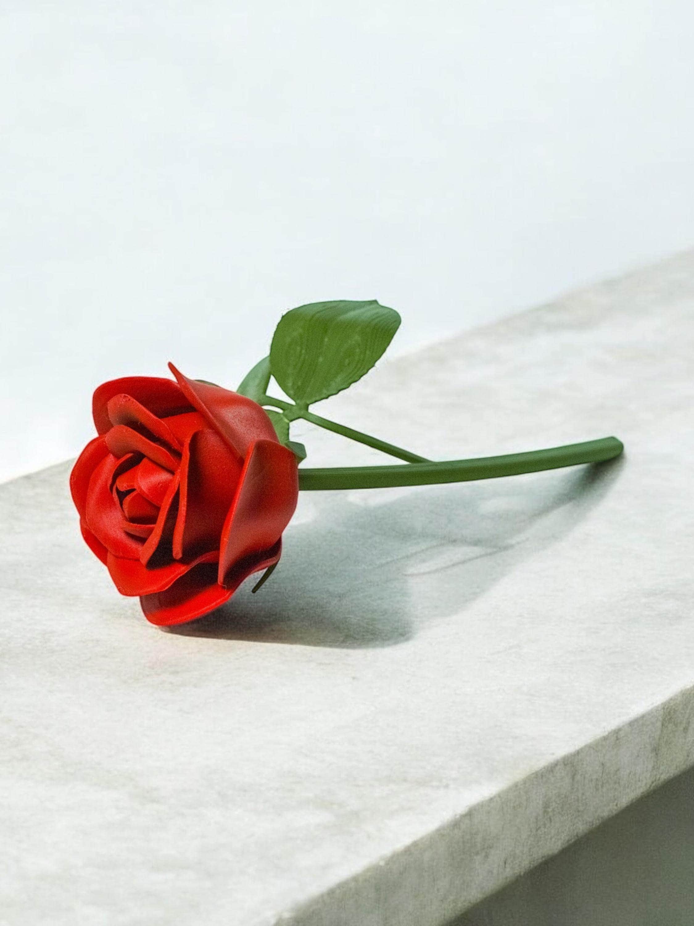 Roses 3D Printed Rose Realistic Floral Decor Unique Gift Wedding ...