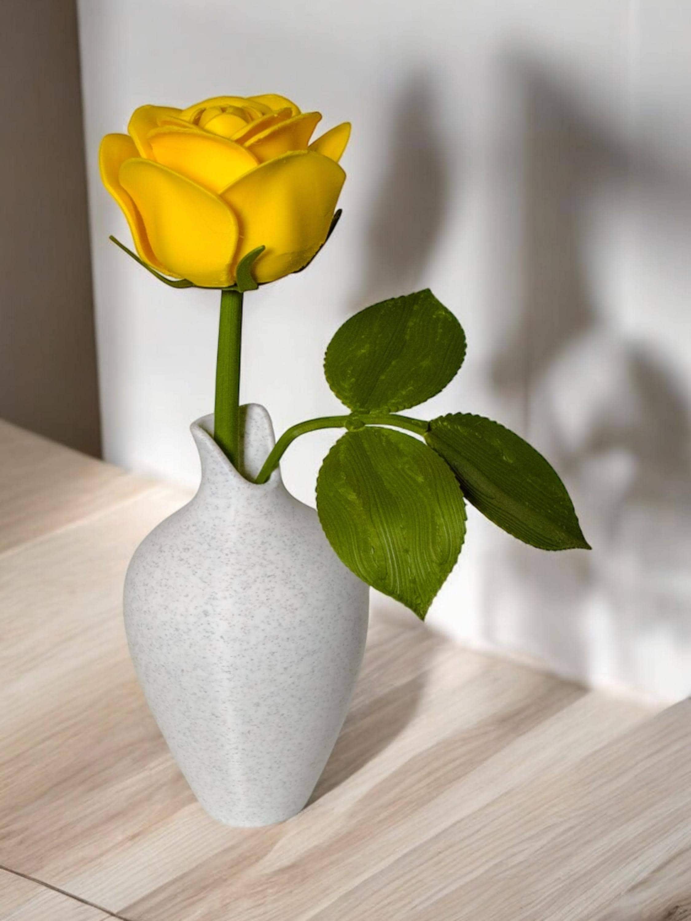 Roses 3D Printed Rose Realistic Floral Decor Unique Gift Wedding ...
