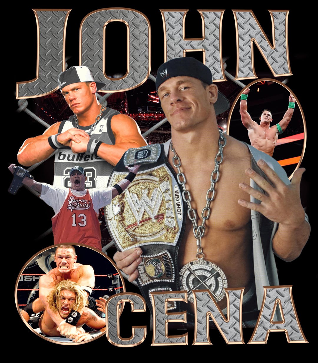 John Cena T-shirt Design PNG Digital Instant Download - Etsy