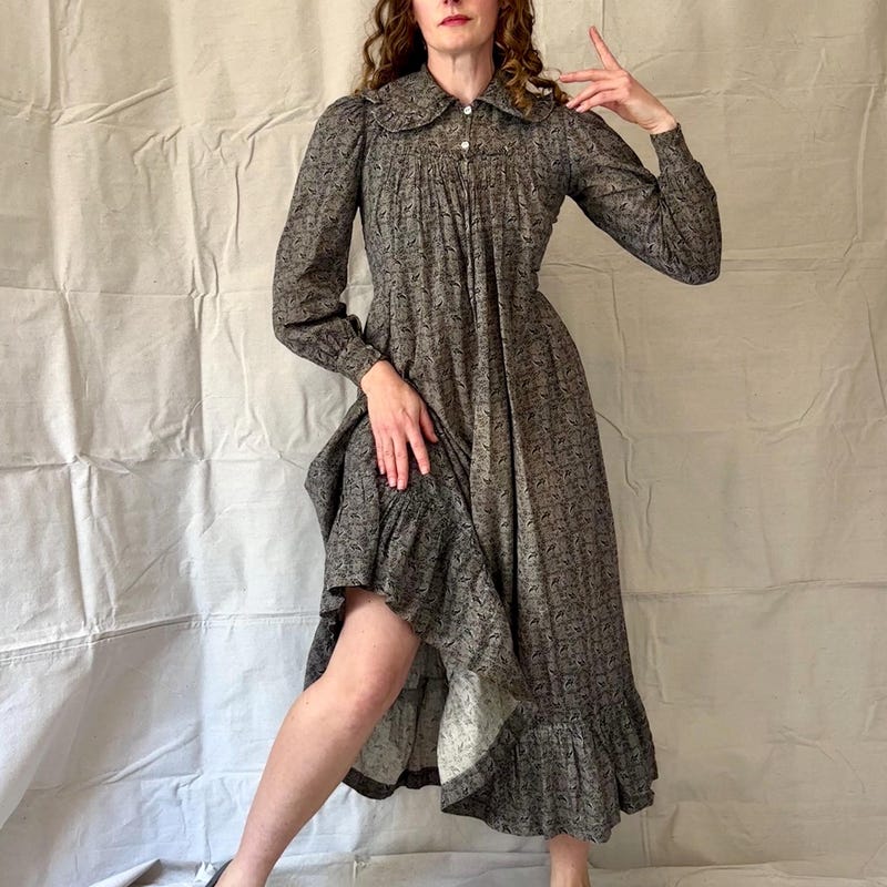 Victorian Work Dress - Etsy