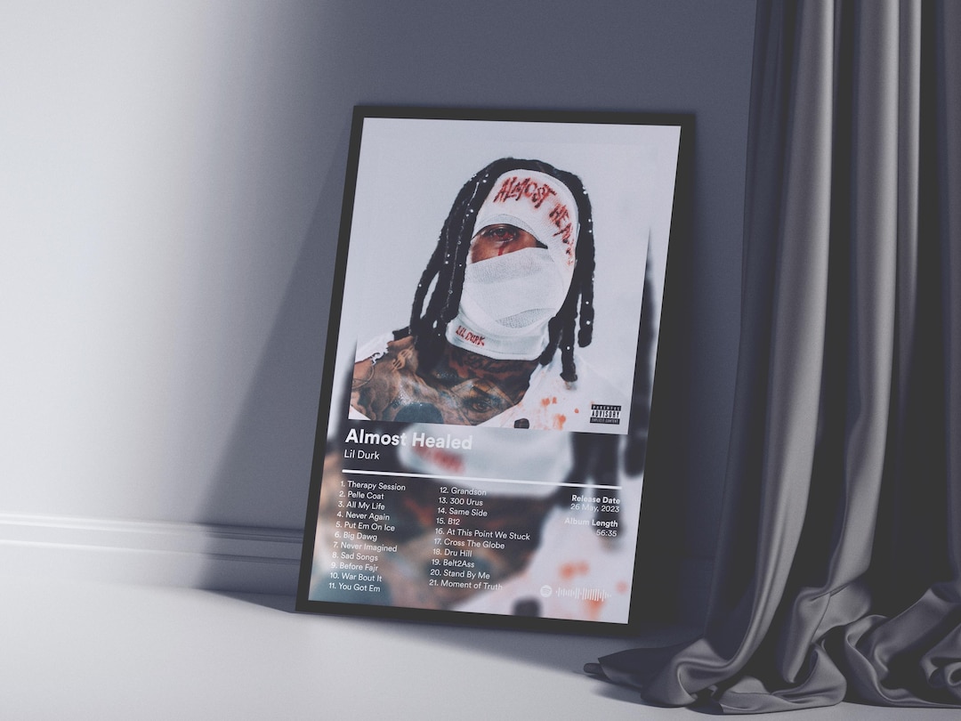 Lil Durk Album Cover Posters: Showcase Your Favorite Albums in Style - Etsy