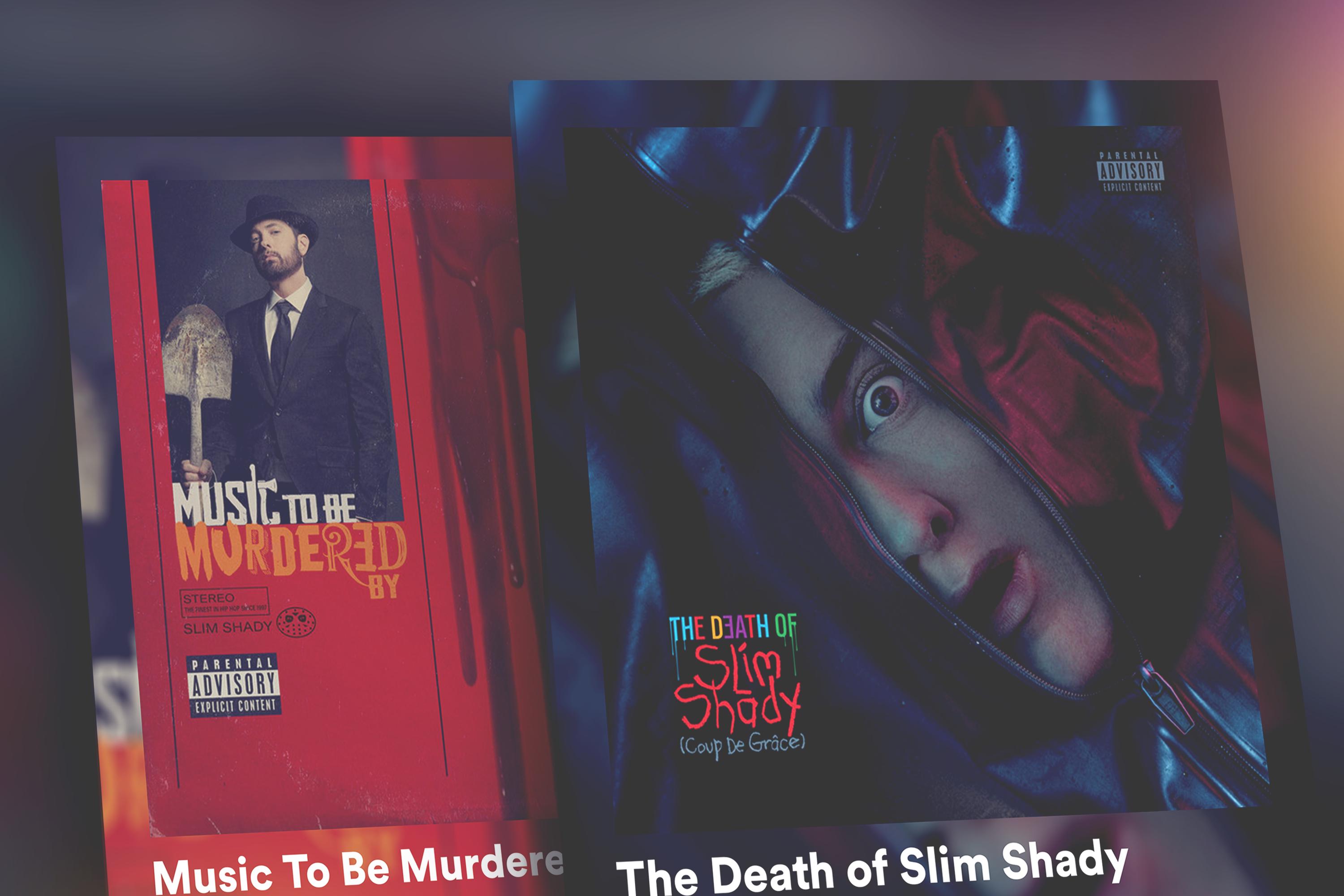 Eminem 3 Pack of Album Cover Posters: Showcase Your Favorite Albums in ...
