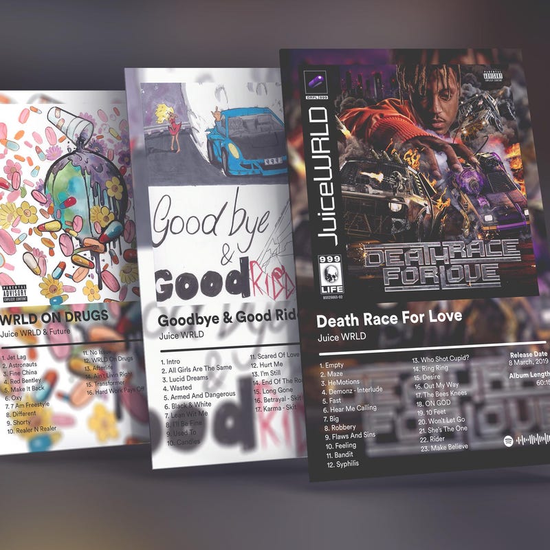 Juice Wrld Poster - Etsy