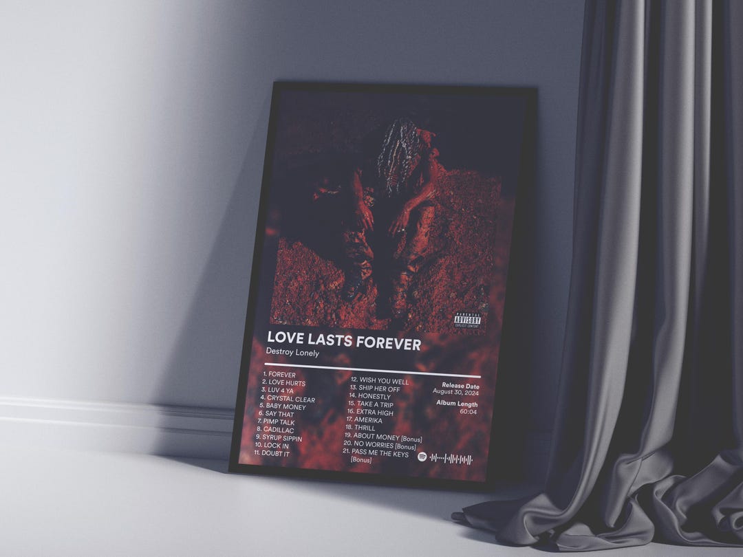 Destroy Lonely Album Cover Posters: Showcase Your Favorite Albums in ...