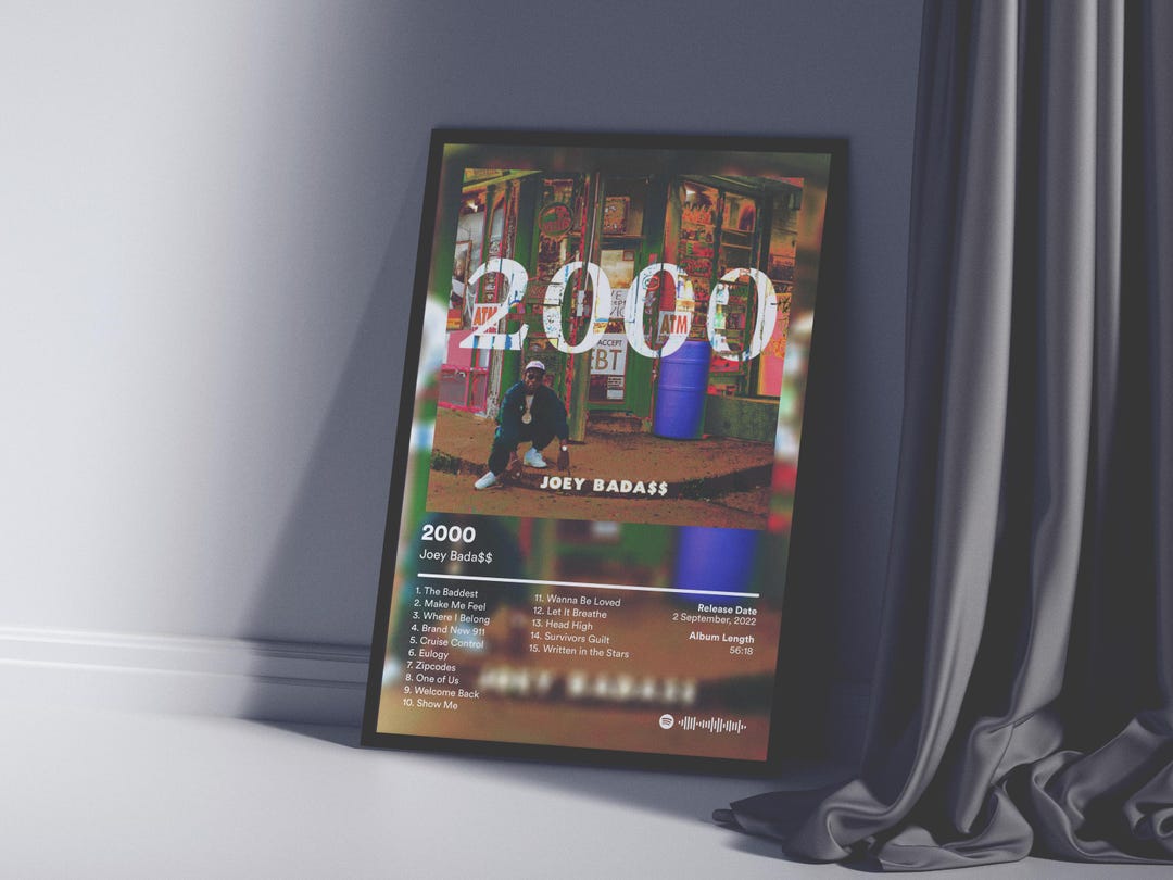 Joey Badass Album Cover Posters: Showcase Your Favorite Albums in Style ...