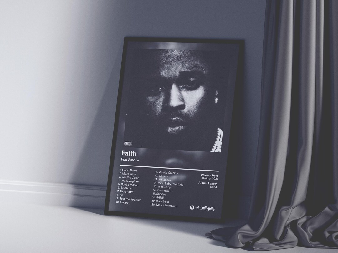Pop Smoke Album Cover Posters: Showcase Your Favorite Albums in Style ...