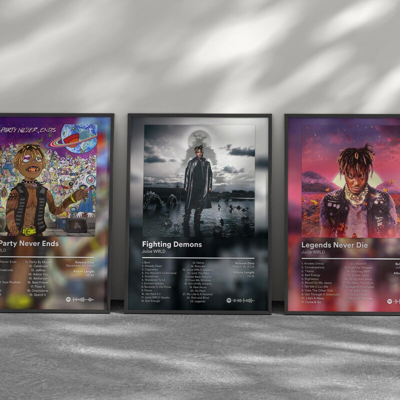 Juice Wrld Poster - Etsy