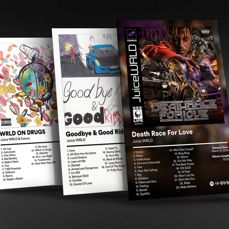 Juice Wrld Poster - Etsy