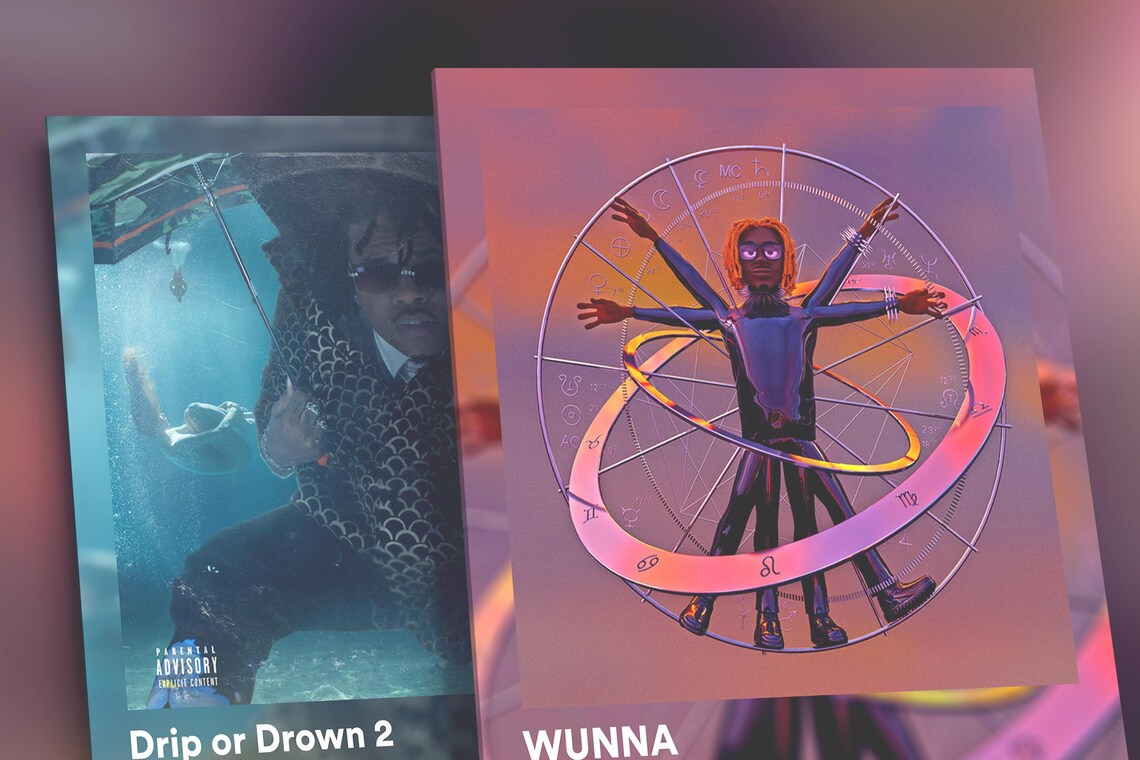 Gunna 3 Pack of Album Cover Posters: Showcase Your Favorite Albums in ...