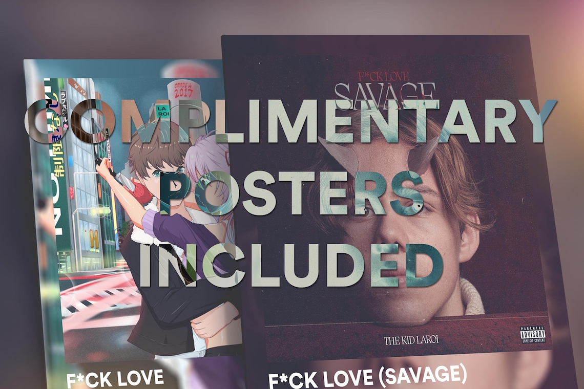 The Kid LAROI 3 Pack of Album Cover Posters: Showcase Your Favorite ...