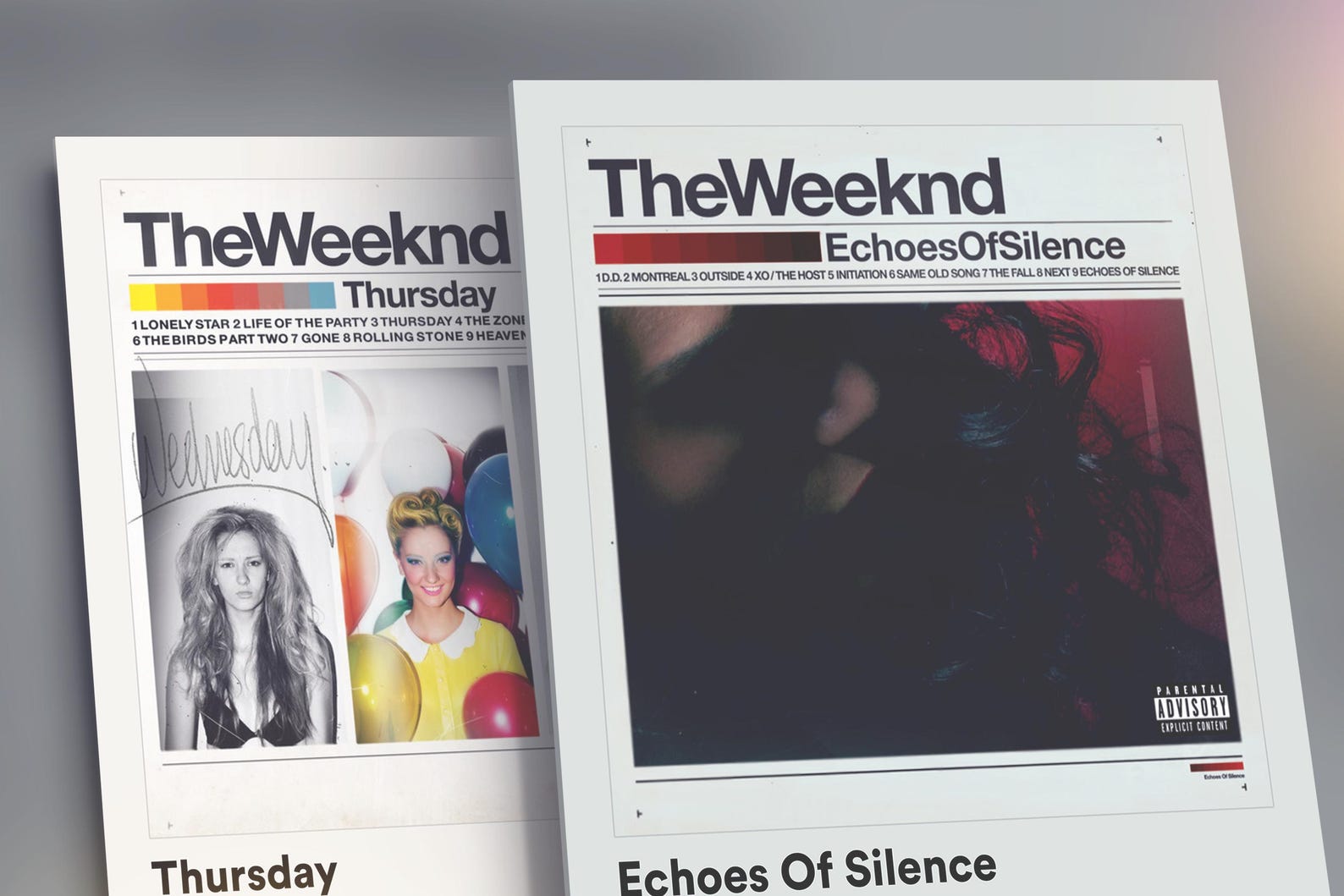 The Weeknd 3 Pack of Album Cover Posters: Showcase Your Favorite Albums ...